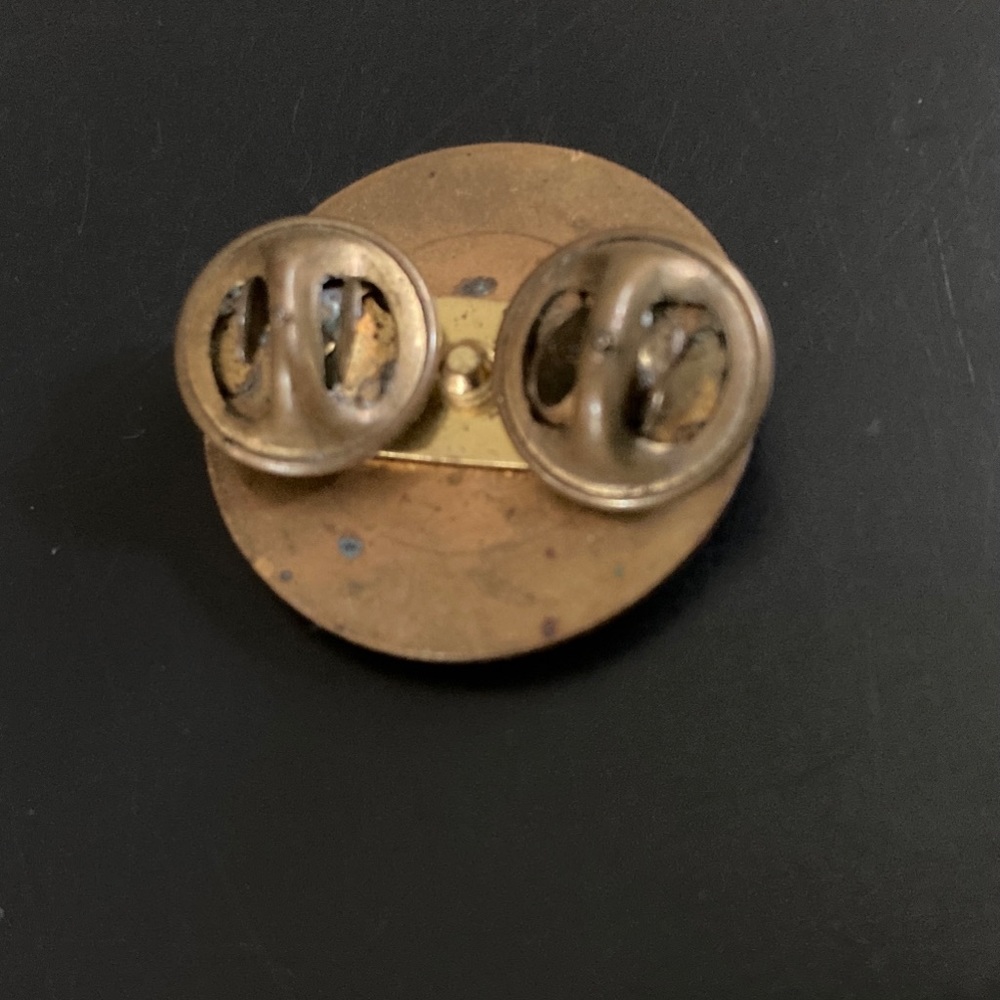 Vintage Army Transport Corps Ships Wheel Winged Wheel - Gem